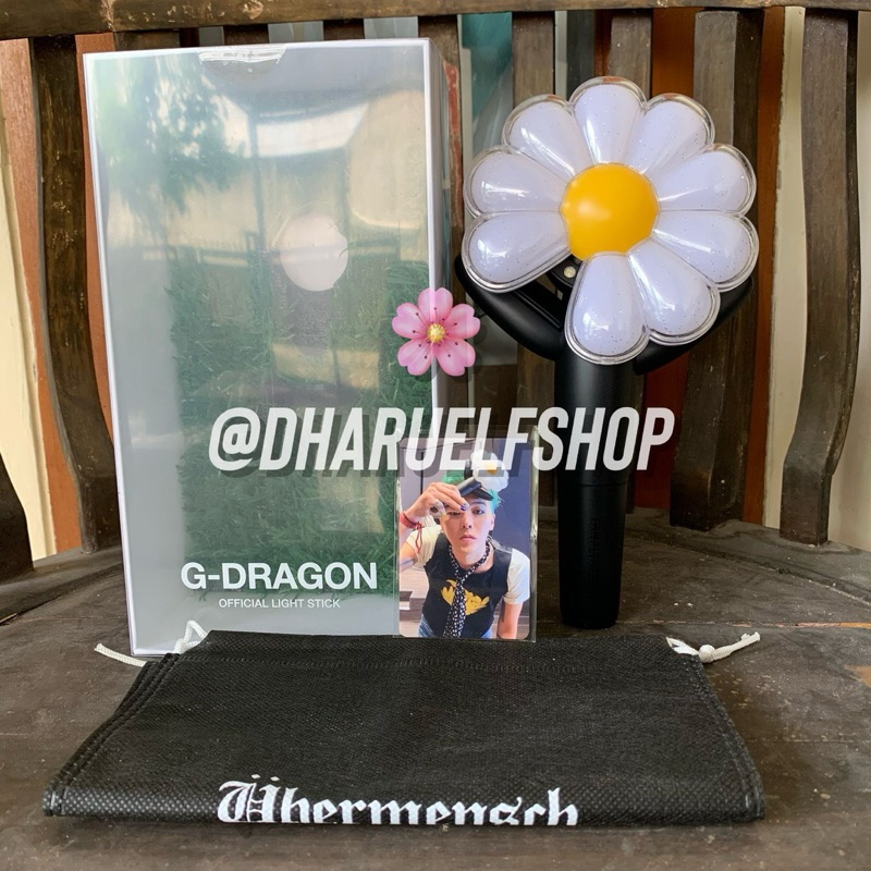 Jual LIGHTSTICK GD GDRAGON G-DRAGON Official Lightstick + photocard ...