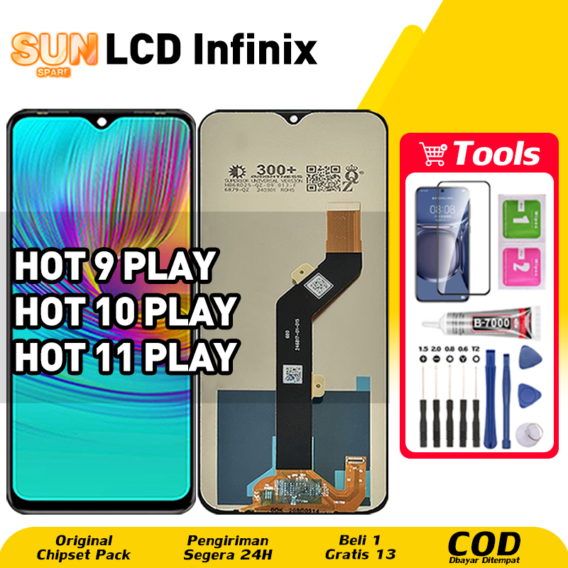 Jual 【ORIGINAL】LCD FOR Infinix Hot 9 Play LCD Infinix Hot 10 Play LCD ...