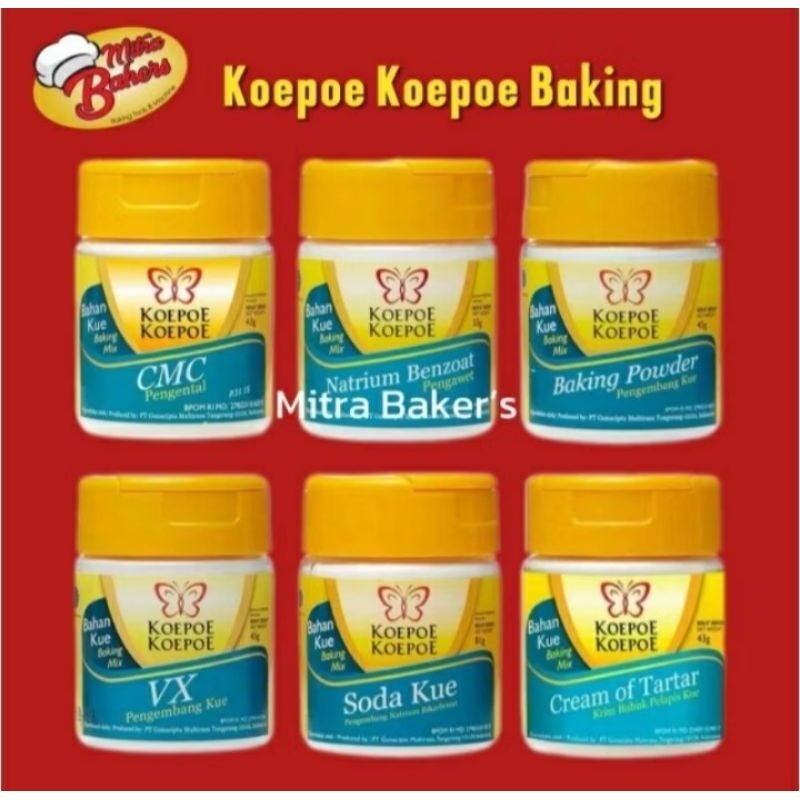 Jual KOEPOE ( CREAM OF TARTAR/CMC/VX/BAKING POWDER/SODA KUE/PUTIH ...