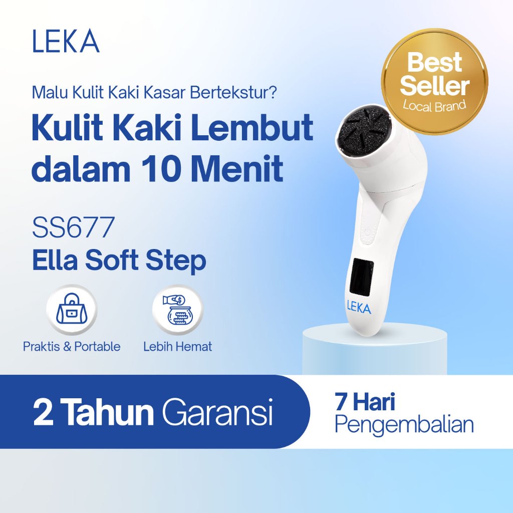Jual LEKA SS677 Ella Soft Step - Foot Scrubber Penghalus Tumit Kaki ...