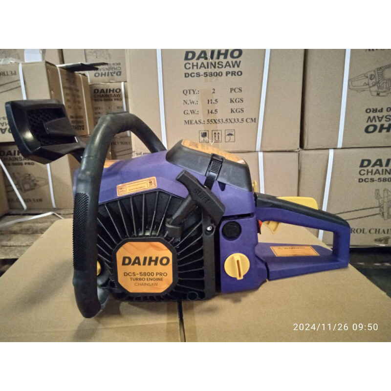 Jual Chainsaw DAIHO Bar 22 Inci Laser | Shopee Indonesia