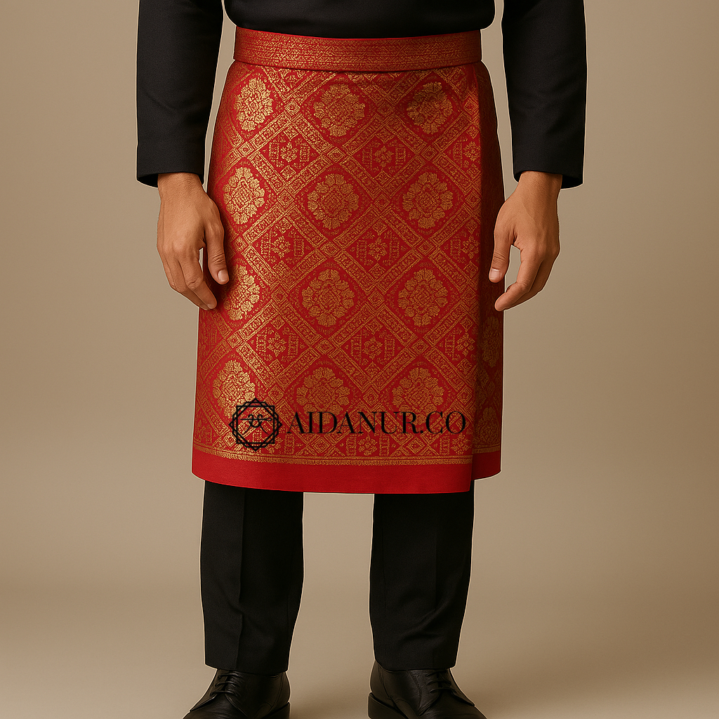 Jual Kain sampin melayu/kain sampin songket/kain rumpak palembang ...