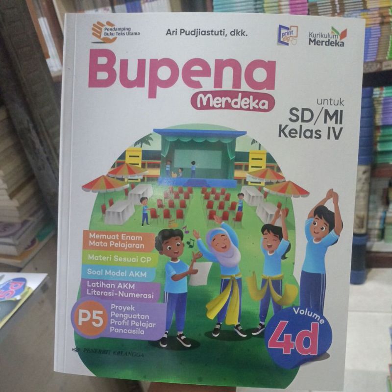 Jual BUPENA MERDEKA VOLUME 4D UNTUK SD / MI KELAS 4 KURIKULUM | Shopee Indonesia