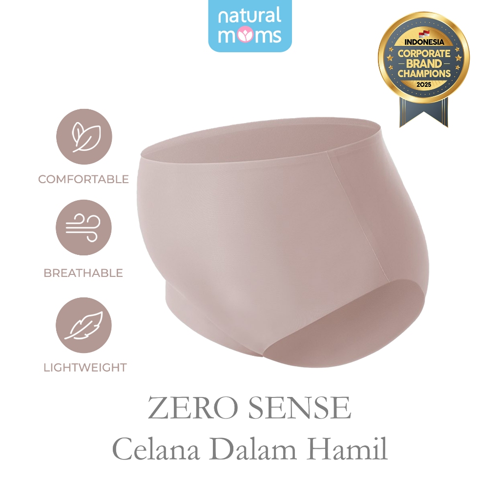 Jual Natural Moms Celana Dalam Ibu Hamil Zero Sense | Shopee Indonesia