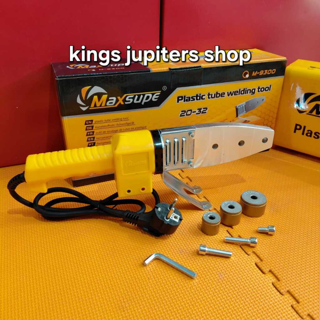 Jual MAXSUPE 20mm sd 32mm 63mm MESIN LAS PLASTIK PVC MESIN TRAFO PIPA ...