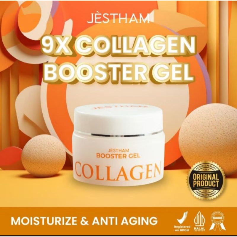 Jual Jestham 9X Booster Collagen Moisturizer | Shopee Indonesia