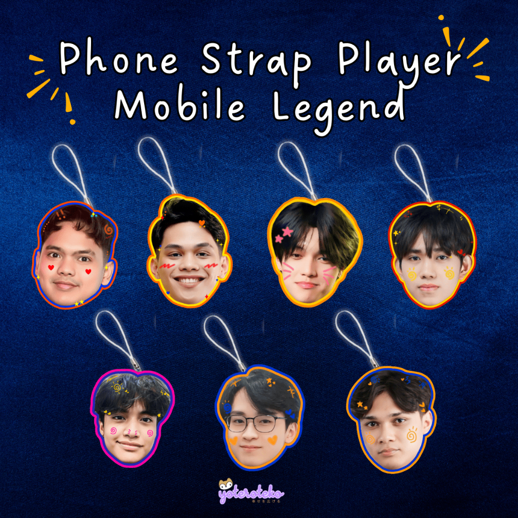 Jual Phone Strap Player Mobile Legend [Akrilik 2 Sisi] | Shopee Indonesia