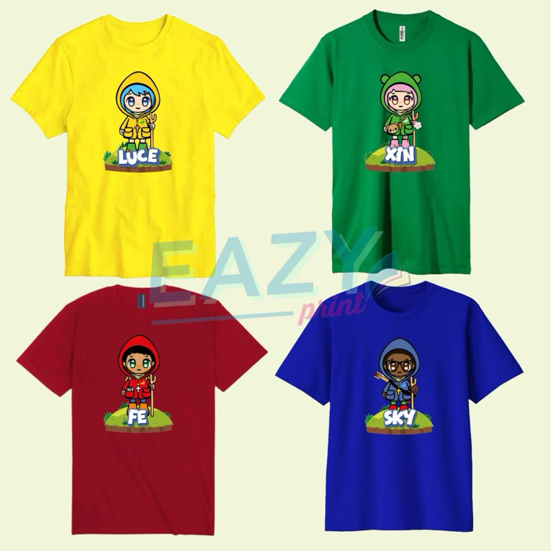 Jual BAJU KAOS LUCE XIN FE SKY TSHIRT YUBILEUM TAHUN YUBELIUM 2025 ...