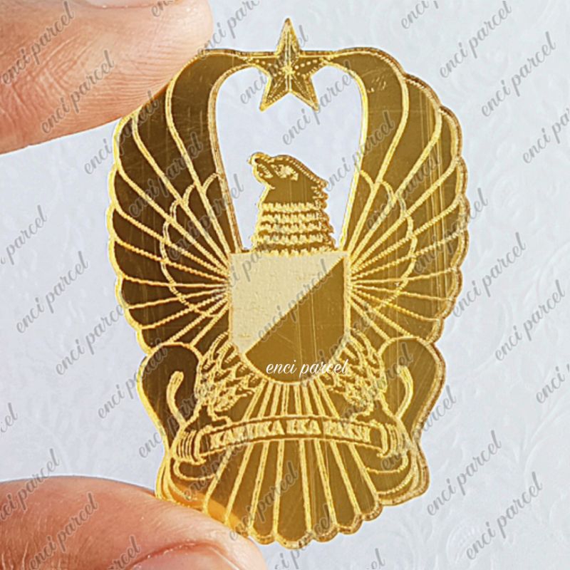 Jual logo kartika eka paksi lambang semboyan TNI AD simbol organisasi ...