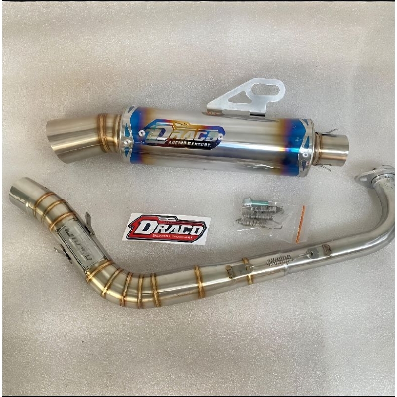 Jual knalpot SAMLONG DRACO full croum all matic beat.vario.scoopy.pcx.genio.xride.mio.nmax.aerox ...