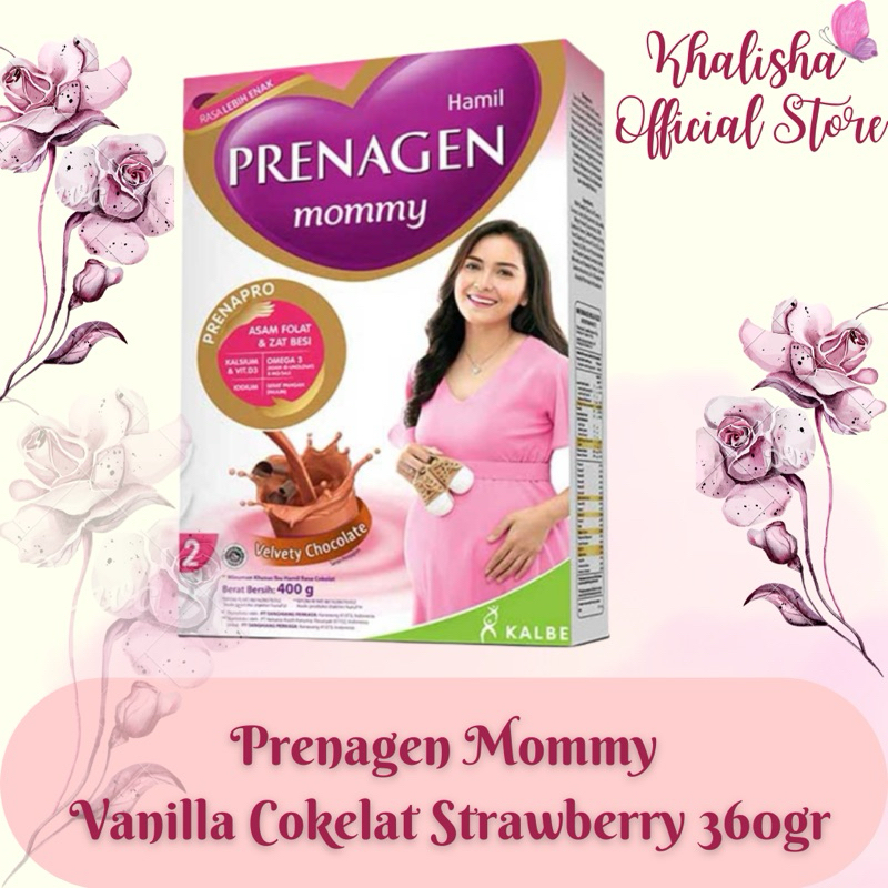 Jual Prenagen Mommy 360gr Vanilla Cokelat Strawberry - Kemasan Mulus | Shopee Indonesia