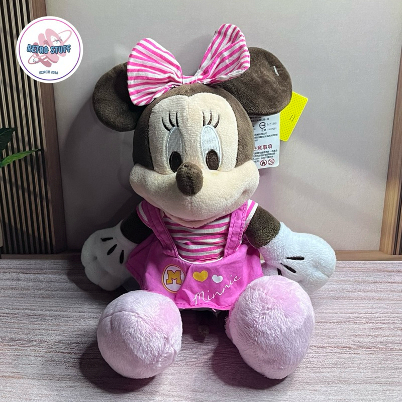 Jual Boneka Disney Minnie Mouse 28 Cm Original New Tag | Shopee Indonesia
