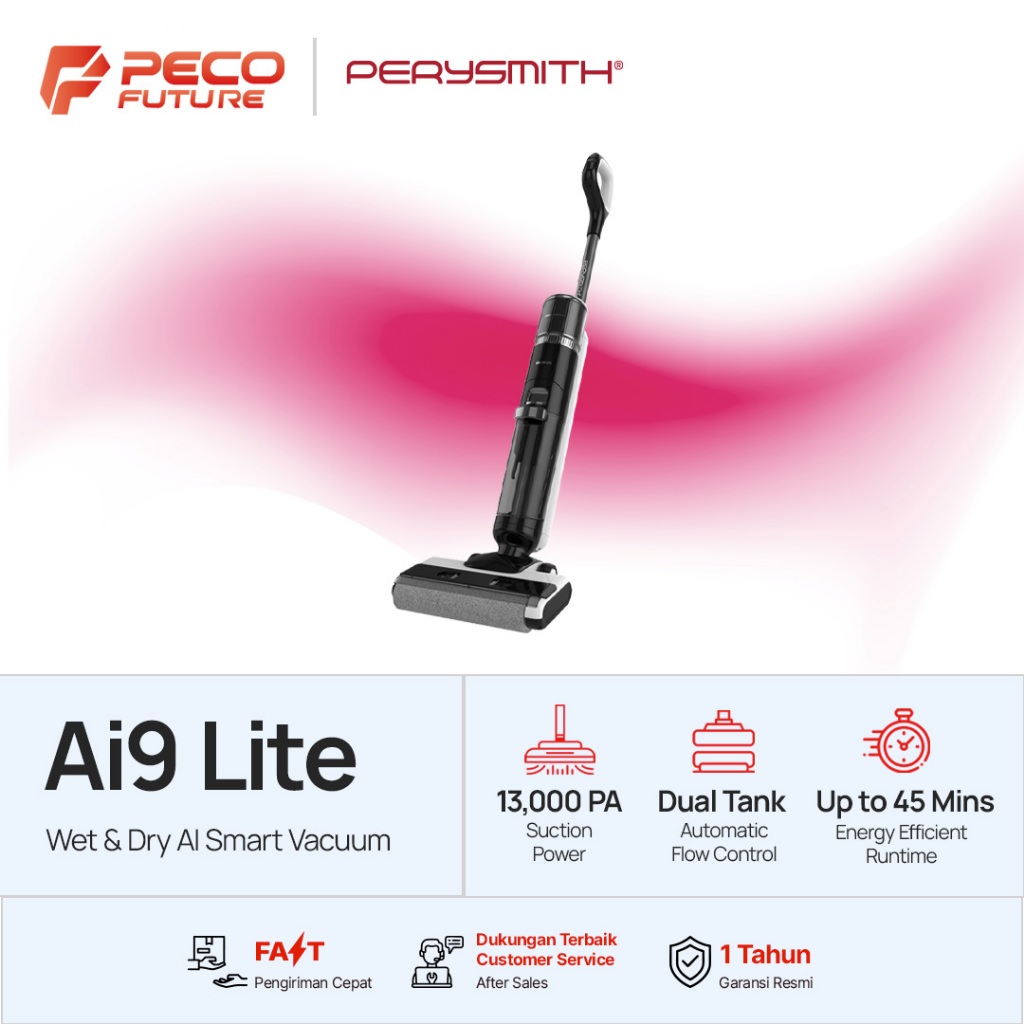Jual PerySmith Ai9 Lite Smart Cordless Wet Dry Vacuum Cleaner Handheld ...