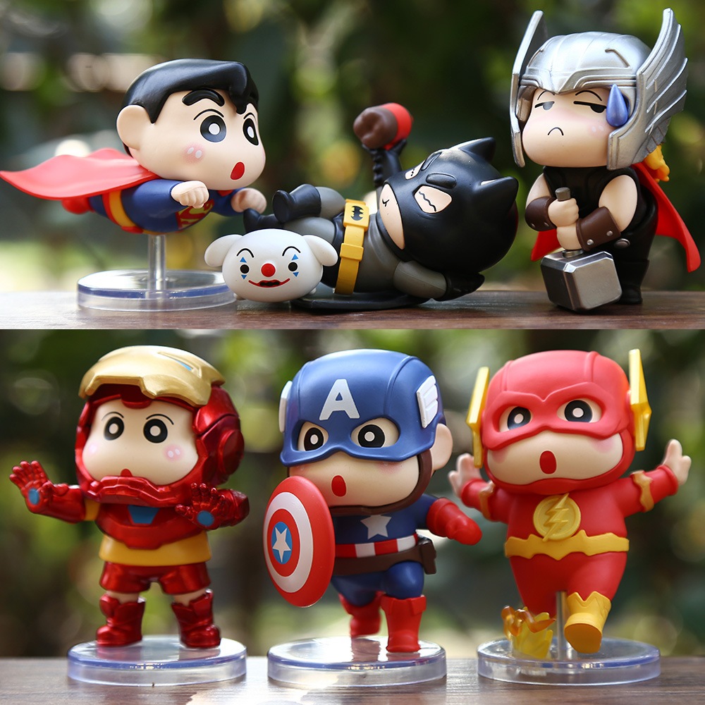 Jual Figure Sinchan Super Hero | Shopee Indonesia