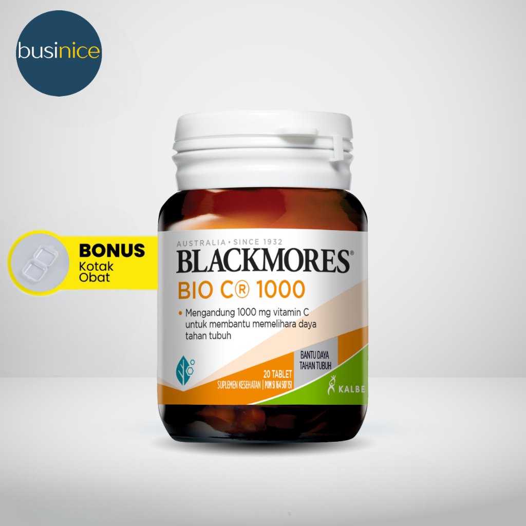 Jual BLACKMORES BIO C 20 TABLET VITAMIN C 1000 MG | Shopee Indonesia