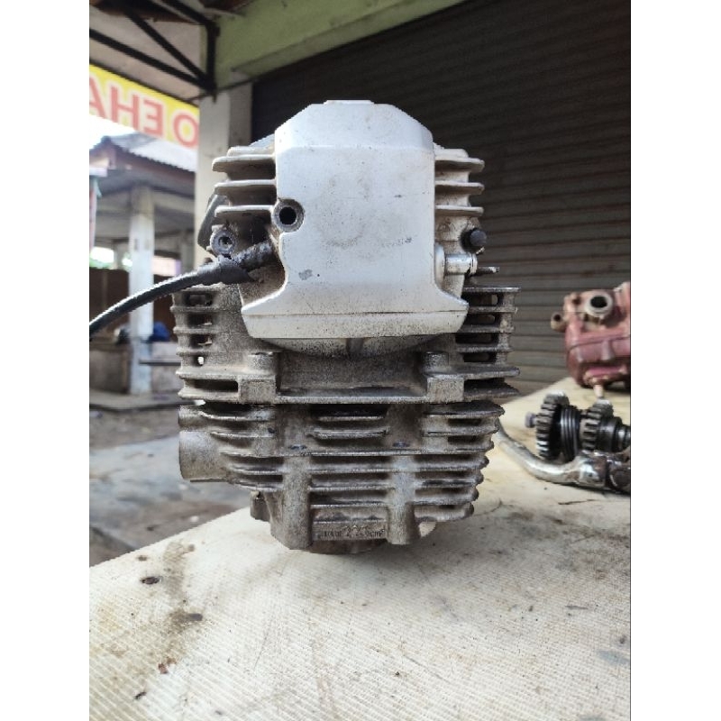 Jual CYLINDER HEAD BLOK KOP DEKSEL BLOK BORING PISTON SET SCORPIO ...