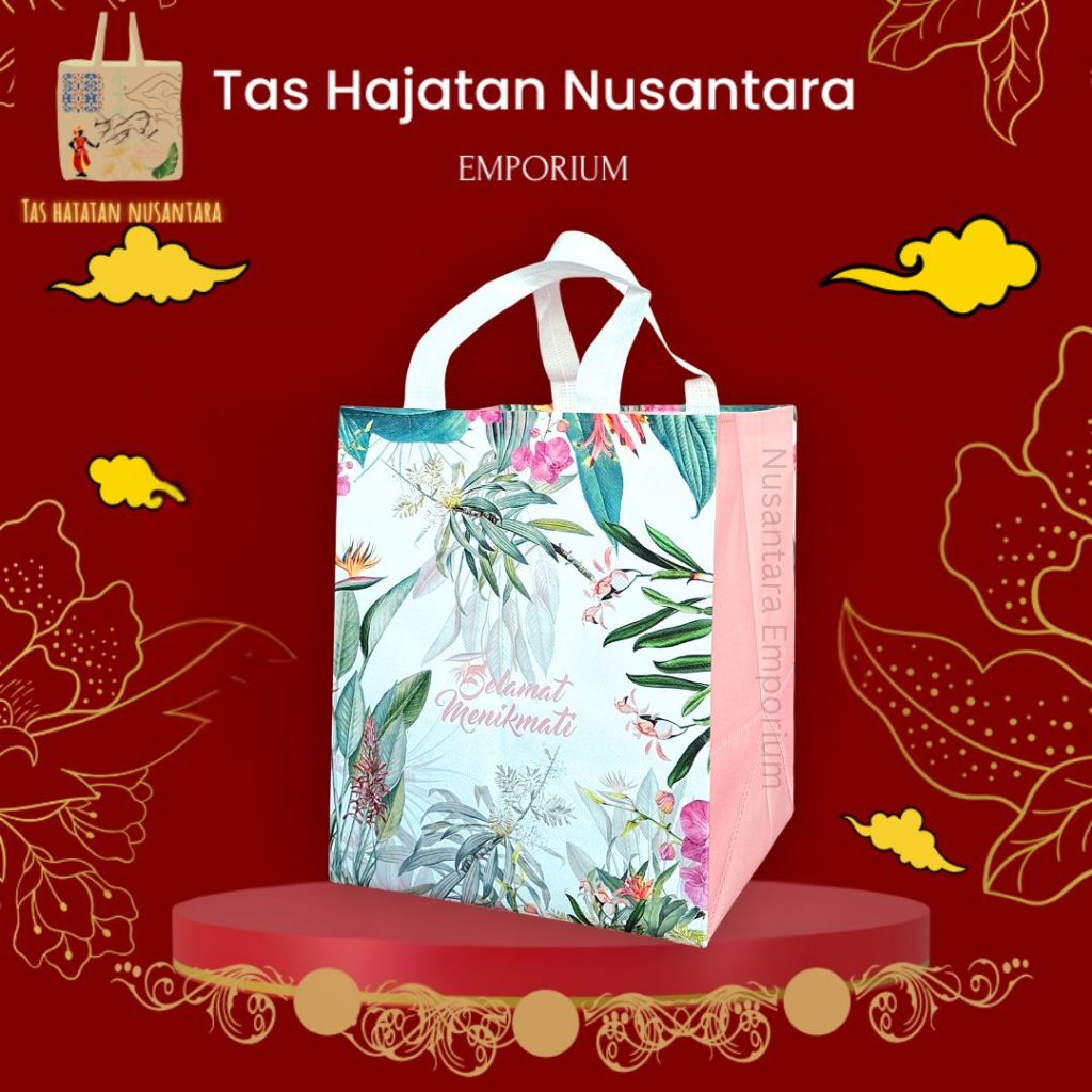 Jual (12 Pcs) Tas Hajatan Nusantara - Tas Hajatan Laminasi MeadowShine ...