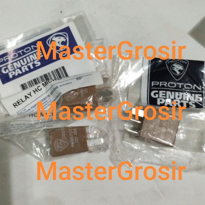 Jual Relay Coklat Relay Micro 12 Volt 12V 35A Proton Universal Murah ...