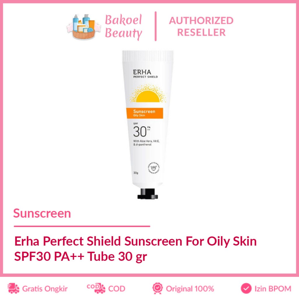 Jual Erha Perfect Shield Sunscreen Oily Skin SPF 30 PA++ 30 gr | Shopee Indonesia