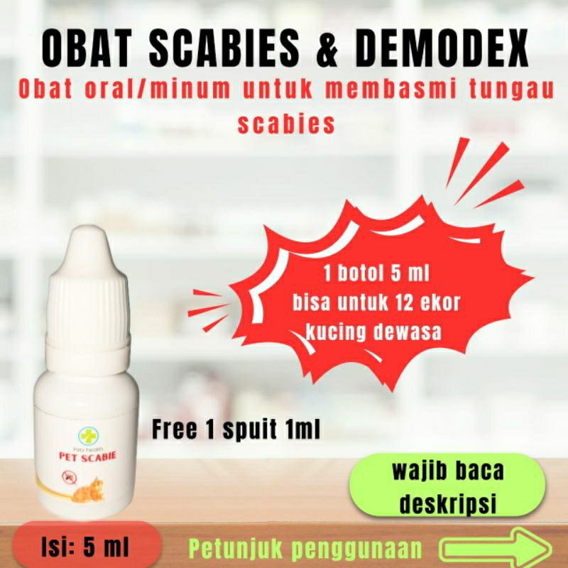 Jual OBAT SCABIES DEMODEX KUCING | Shopee Indonesia