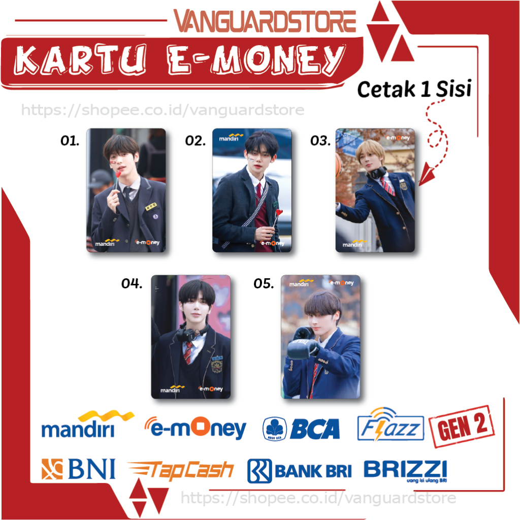 Jual KARTU E MONEY E TOLL KPOP TXT (TOMORROW By TOGETHER) EMONEY ...