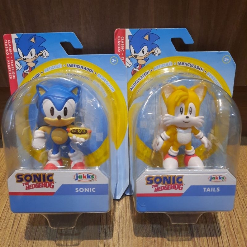Jual Jakks Sonic The Hedgehog 2.5 Inch Figure - Sonic and Tails Set ...
