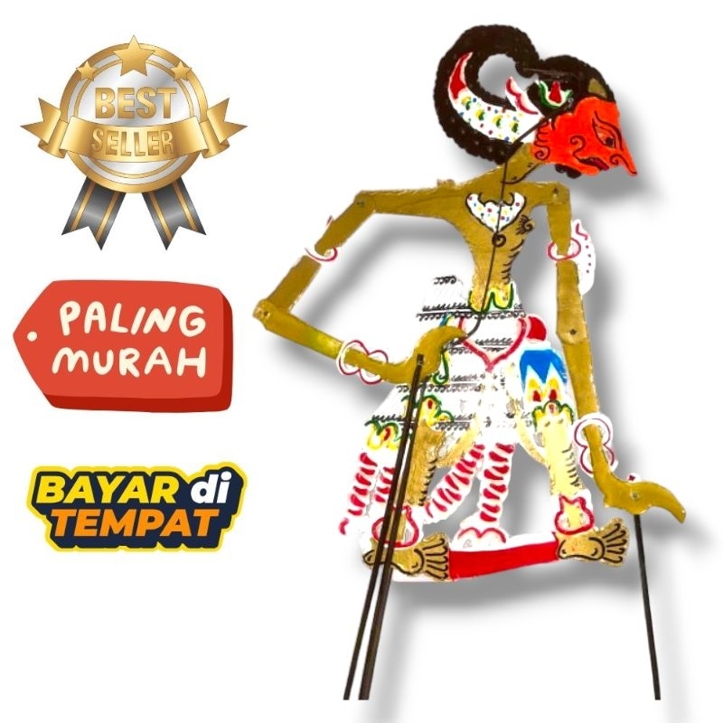 Jual WAYANG kulit SETO BAHAN KULIT SAPI TEBAL DOBEL | Shopee Indonesia