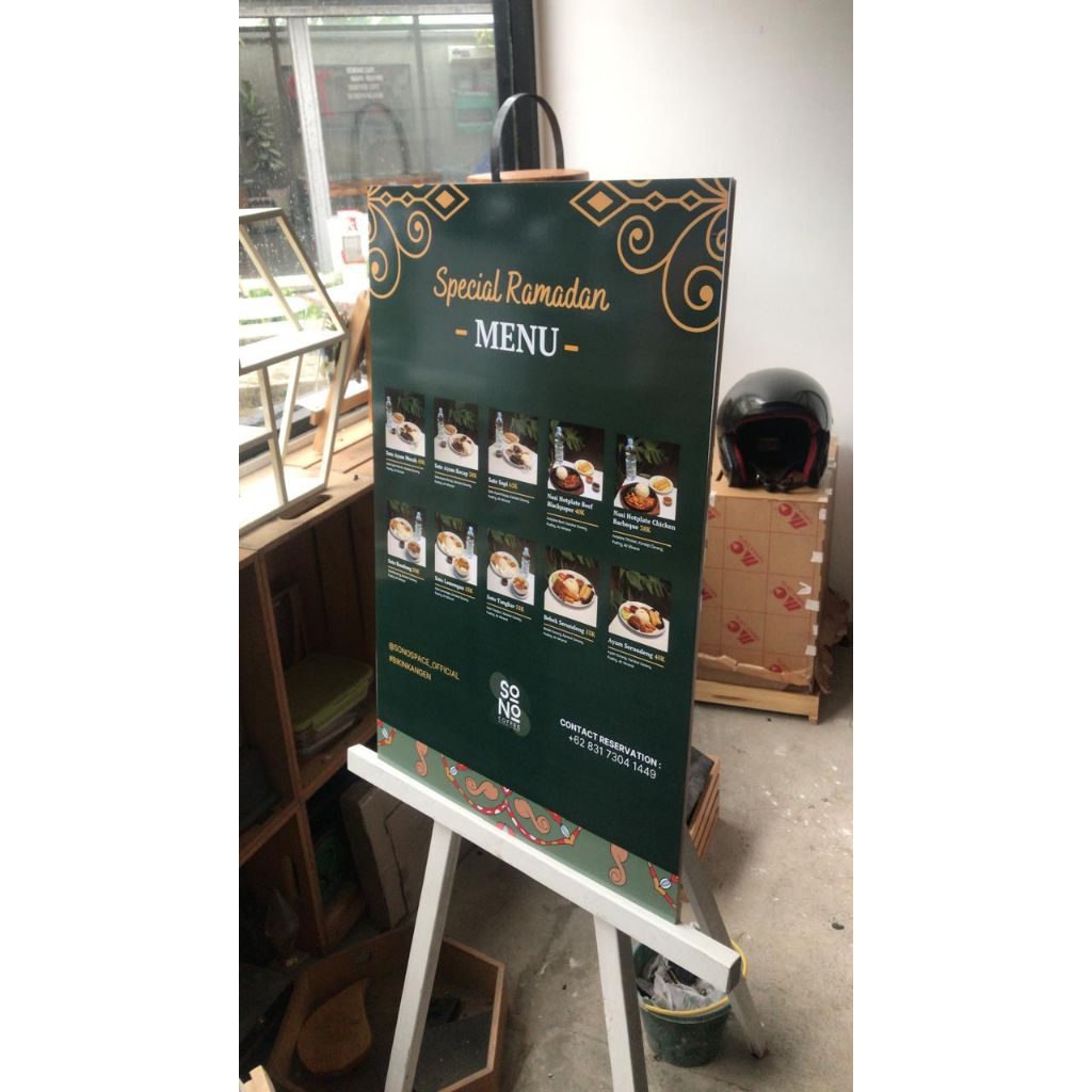 Jual welcome sign/sign menu/display product akrilik custom/akrilik ...