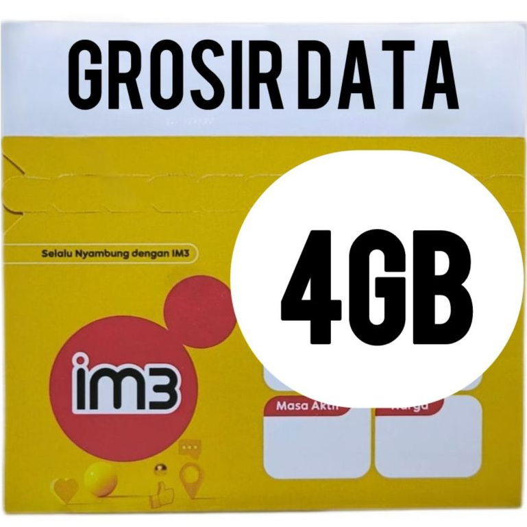Jual PERDANA INDOSAT 4GB (NASIONAL) | Shopee Indonesia