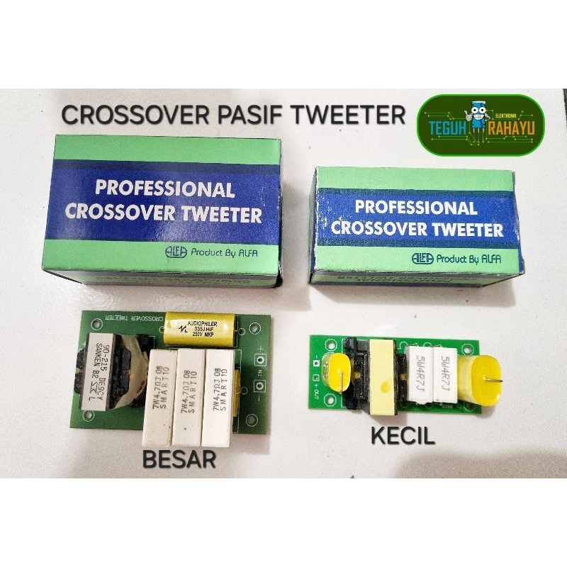 Jual CROSSOVER PASIF TWEETER "ALFA" | Shopee Indonesia