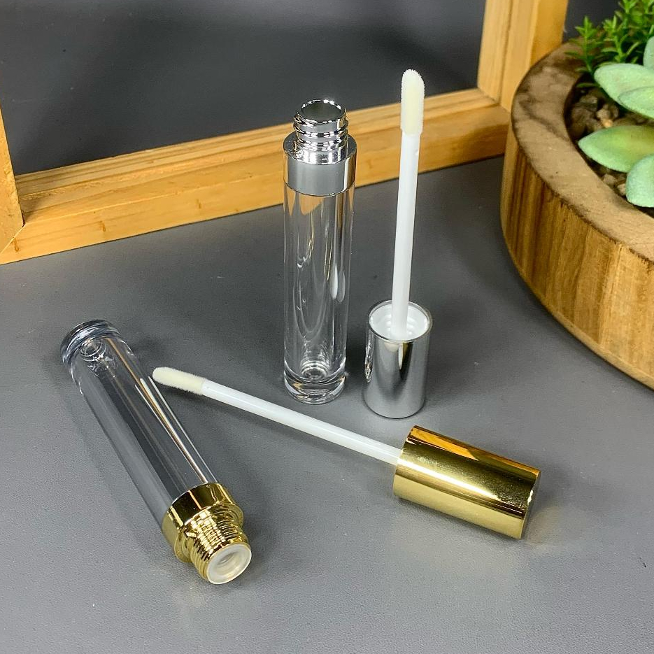 Jual Botol Lip Cream 4 Ml Round Cap Gold & Silver / Botol Lip Cream ...