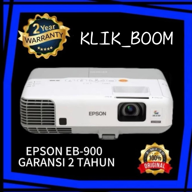 Jual Proyektor Epson EB-900 LCD XGA 3000 Ansi Lumens / Epson EB 900 ...