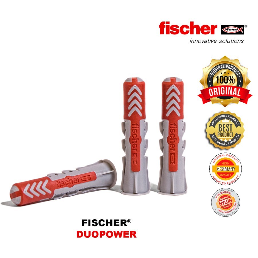 Jual Fischer Duo Power - Angkur Nilon Semua Media Dinding | Shopee ...
