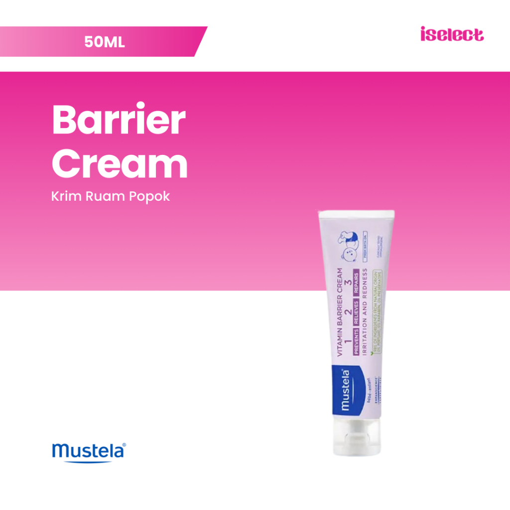 Jual Mustela Barrier Cream 50ml - Krim Ruam Popok | Shopee Indonesia
