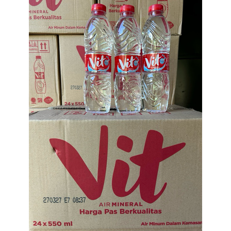 Jual Vit Botol 550ML perDUS | Shopee Indonesia