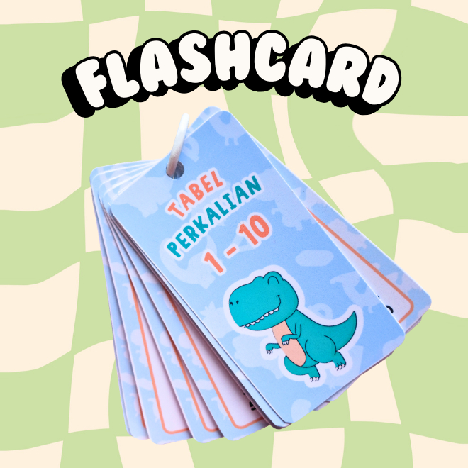 Jual FLASHCARD TABEL PERKALIAN MATEMATIKA 1- 10 | Shopee Indonesia