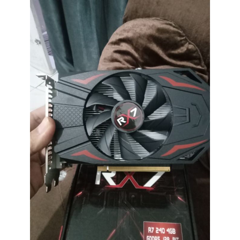 Jual Vga card RX7 ddr5 4gb 128 bit | Shopee Indonesia