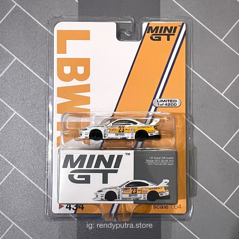 Jual Mini GT Nissan Silvia S15 LB-Super Silhouette 2021 Formula Drift ...