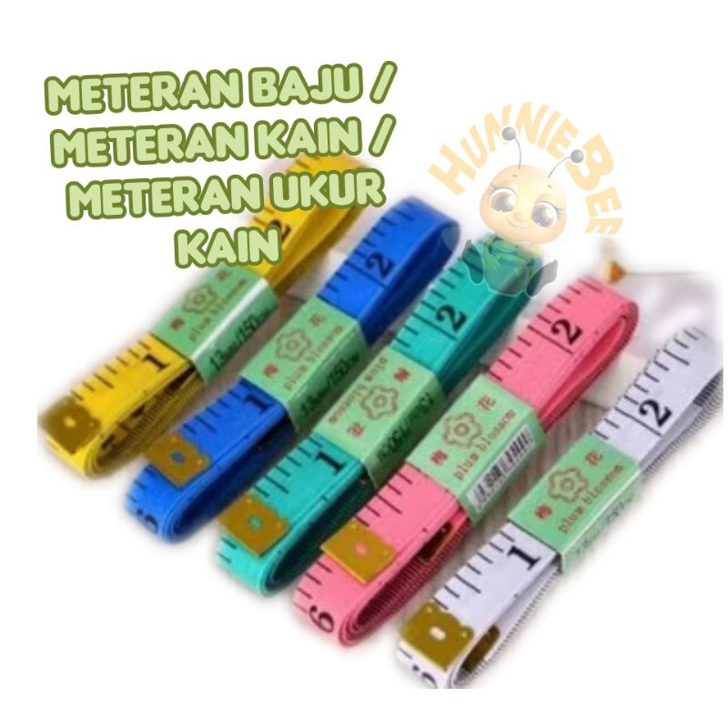 Jual Meteran baju / METERAN KAIN / meteran ukur kain | Shopee Indonesia
