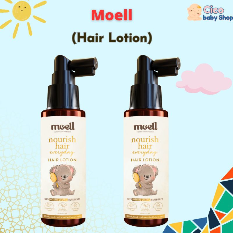 Jual Moell Nourish Hair Lotion | Shopee Indonesia