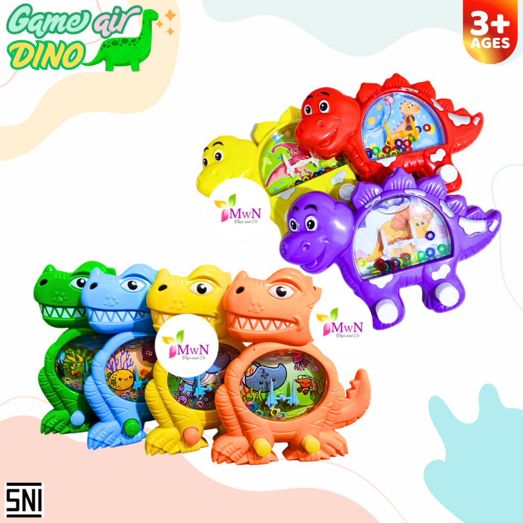 Jual MWN Mainan Anak Tradisional Game Air Bentuk DINOSAUR | Shopee ...