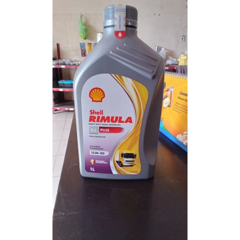 Jual SHELL RIMULA R4 PLUS 15W/40 1LITER | Shopee Indonesia