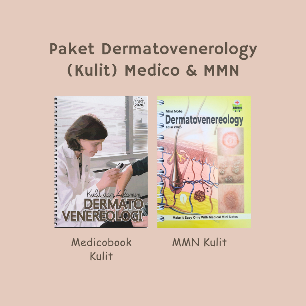 Jual Paket Buku Saku Kedokteran MMN Medicobook Kulit Dermatovenereology | Shopee Indonesia