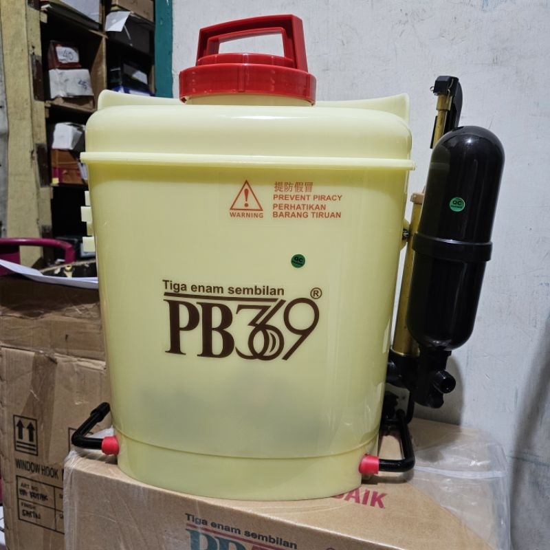 Jual kompa sprayer tangki MALAYSIA 16 liter original 100% PB 16 PB 369 MANUAL sudah SNI | Shopee ...