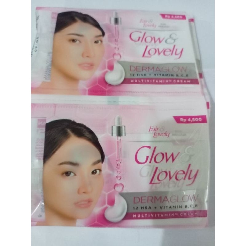 Jual GLOW & LOVELY MULTIVITAMIN CREAM (sachet) | Shopee Indonesia