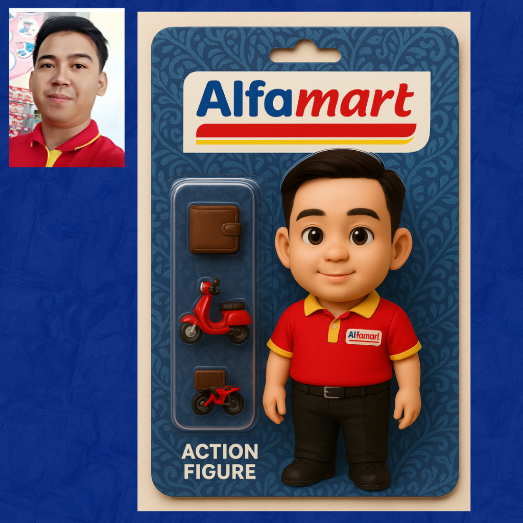 Jual Digital Portrait Action Figure Style – Mattel-Inspired Design Fill ...
