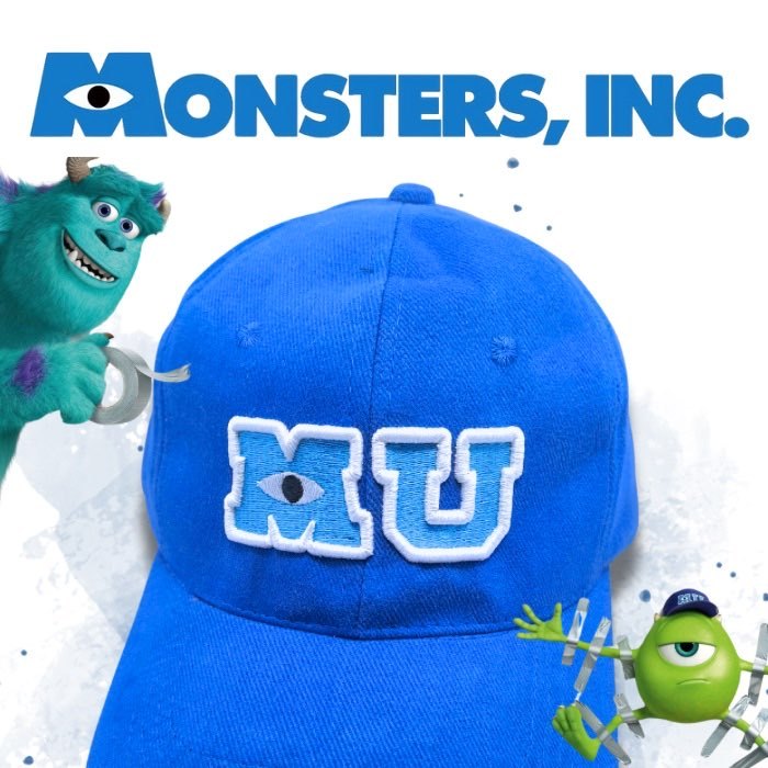 Jual HEYNACI-Topi Baseballcap Monster Inc Bordir/ Topi Monster ...