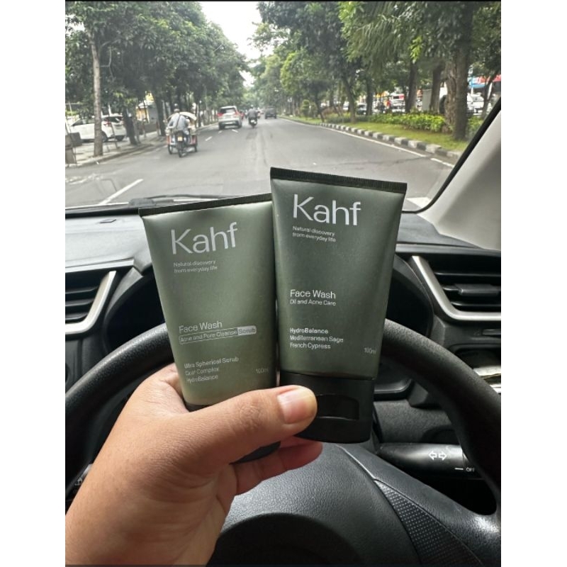 Jual KAHF FACIAL WASH 100gr Oil Acne | Shopee Indonesia