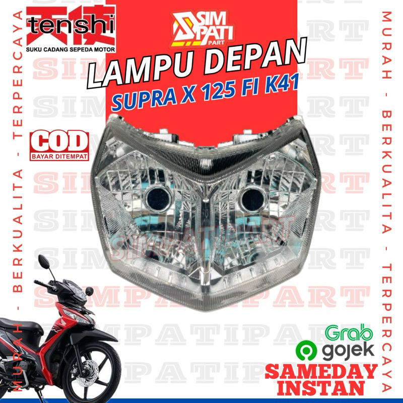 Jual Reflektor Lampu Depan Honda Supra X 125 Fi New K41 2015 | Shopee Indonesia