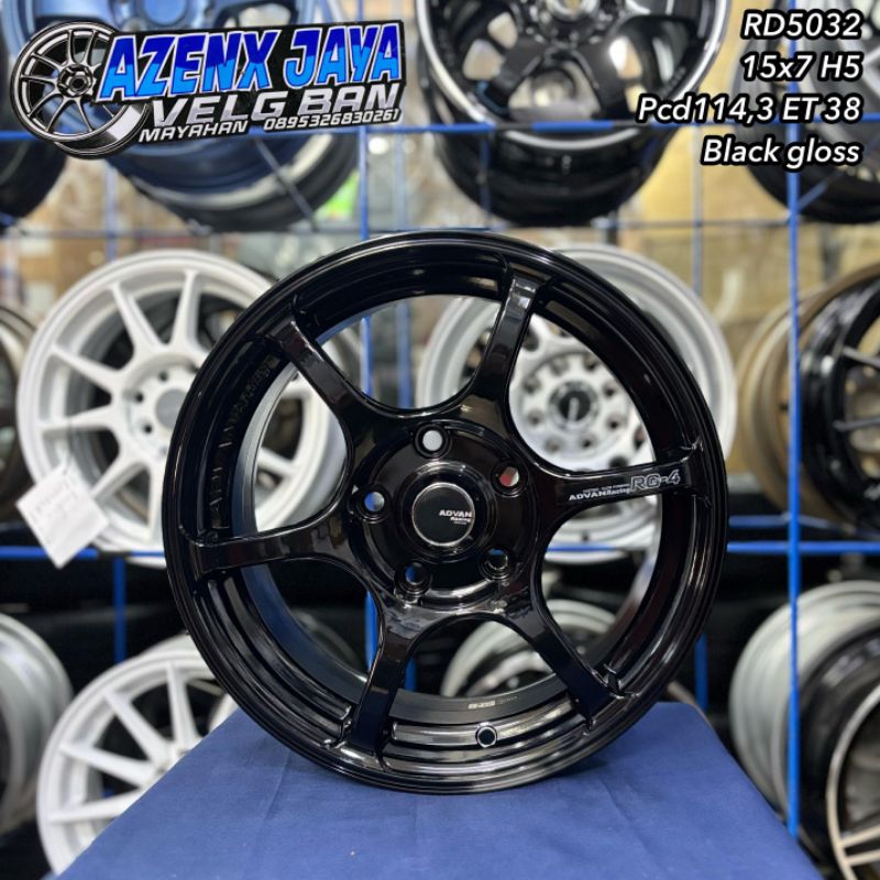 Jual velg advan RG4 R15 H5 | Shopee Indonesia